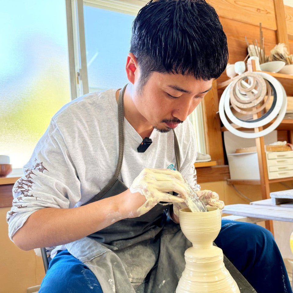 Sake Cup made by Grandson Yuuki-san | Japanese Food Craftsman Shop