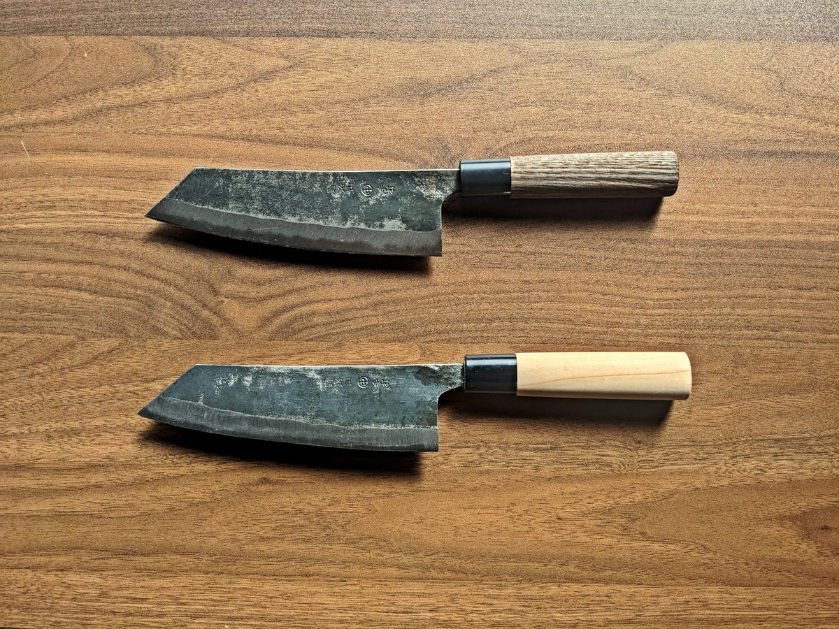 Handcrafted Japanese Kitchen Knive by Blacksmith 'Nakamura Hamono ...