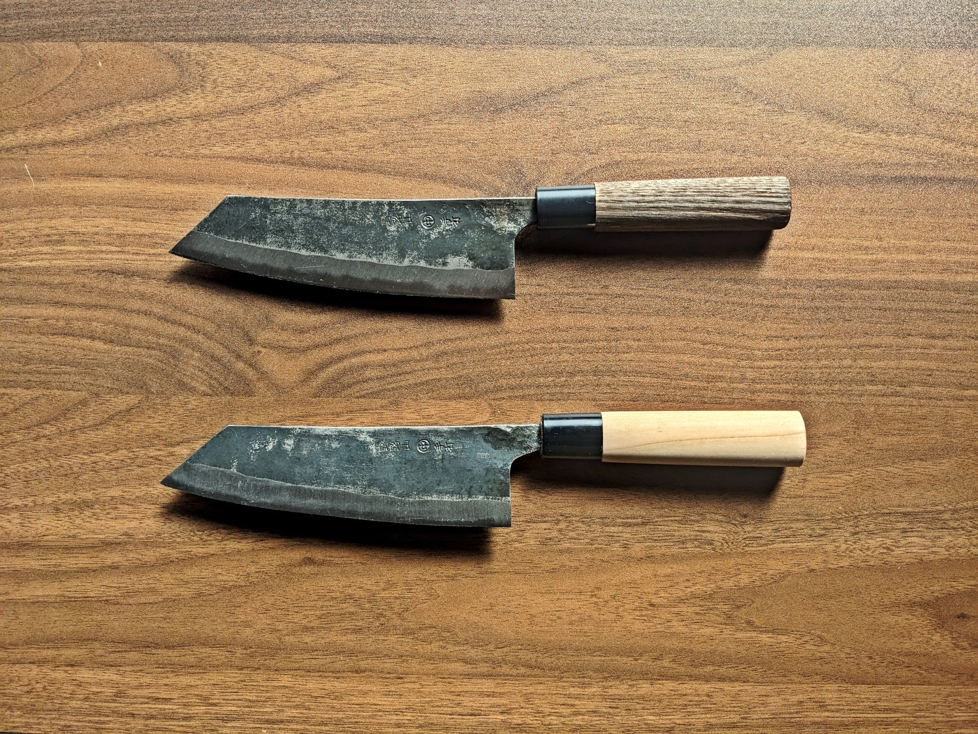 Handcrafted Japanese Kitchen Knive by Blacksmith 'Nakamura Hamono ...