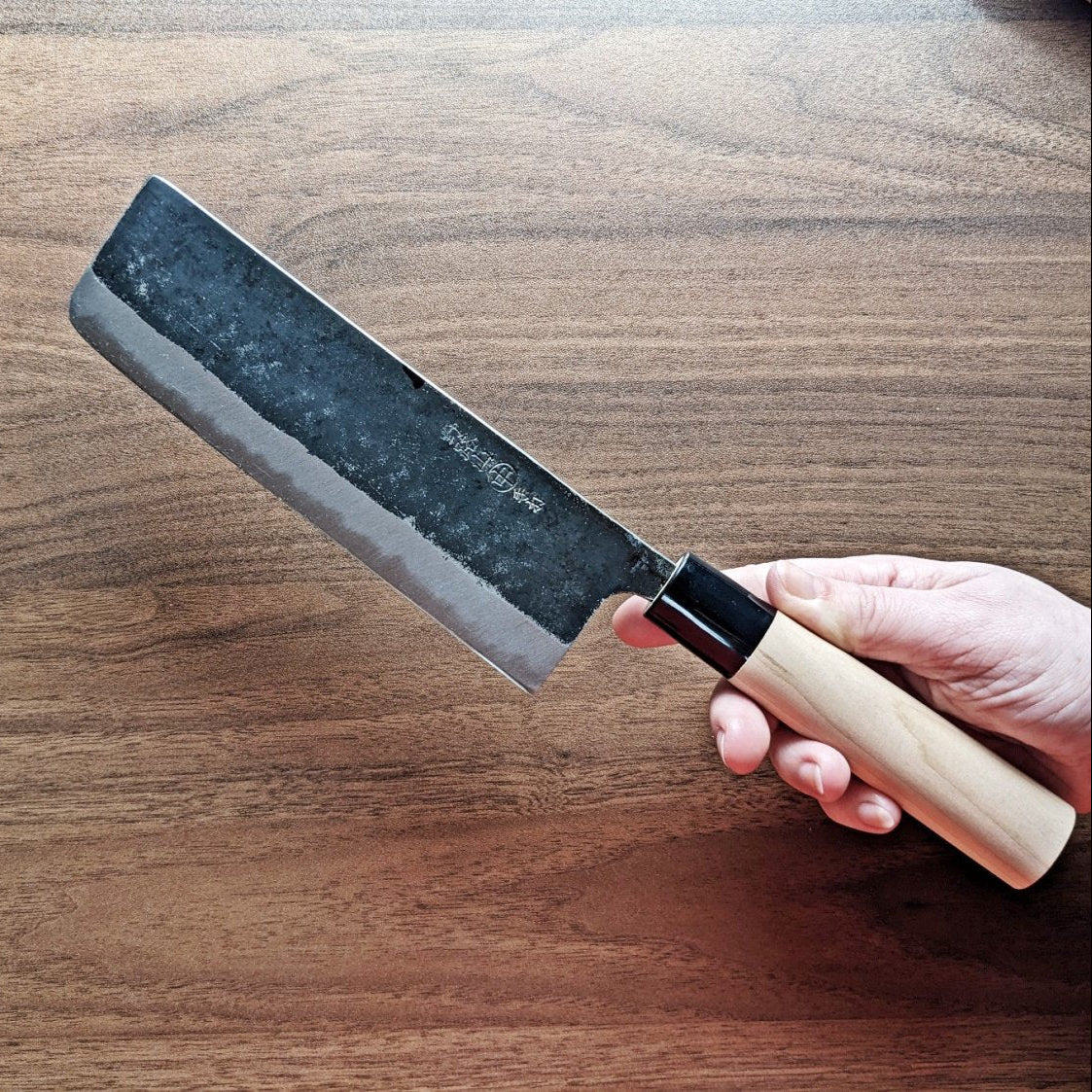 Handcrafted Nakamura Hamono Nakiri Knife 170mm | Japanese Food ...